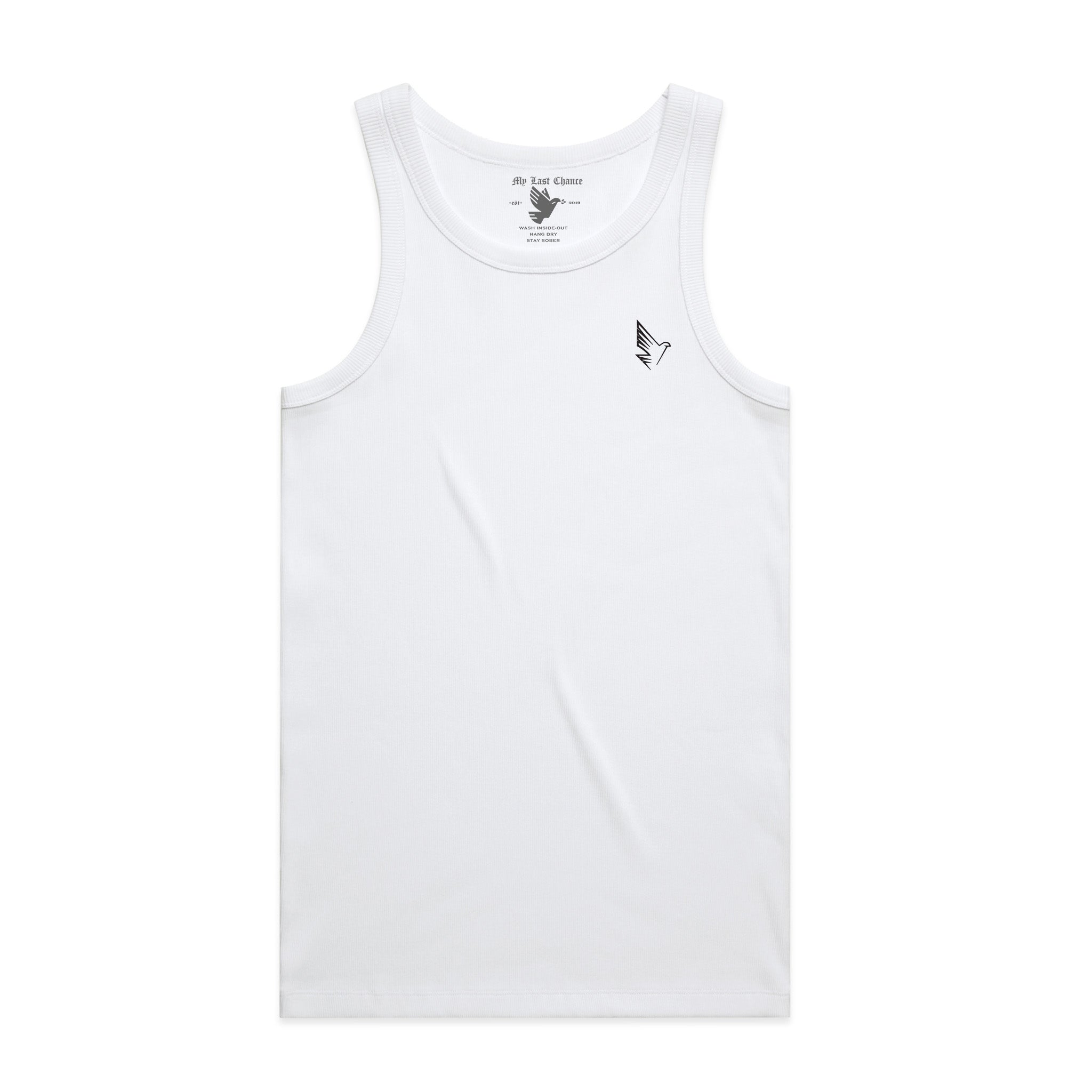 Active Tank (White) – My Last Chance Clothing